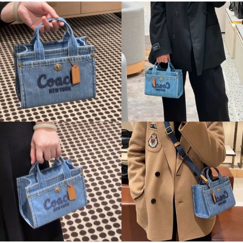 พรีออเดอร์ Coach Cargo Tote Bag 20Style Number CZ100 | Shopee Thailand