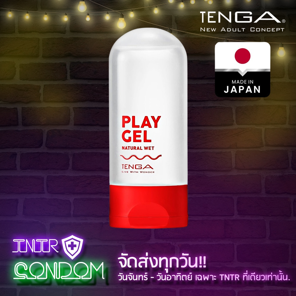 เจลหล่อลื่นเทงก้า เพลย์ เจล เนเชอรัล เว็ท (Tenga Play Gel Natural Wet ...