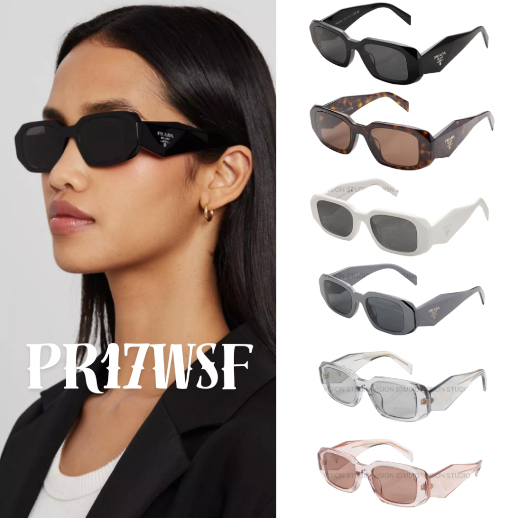 แว่นกันแดด PRADA Symbole PR17WSF รวมรุ่น ของแท้100% รับประกัน 2 ปีเต็ม ...