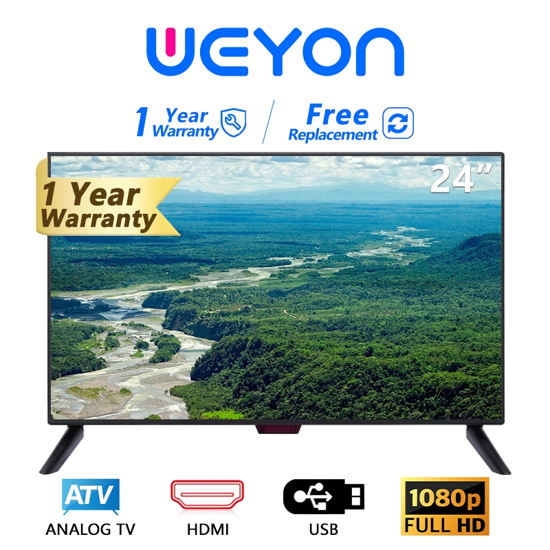 WEYON TV HD อนาล็อคทีวี ขนาด 19 นิ้ว 20 นิ้ว 21 นิ้ว 24 นิ้ว (รับประกัน ...