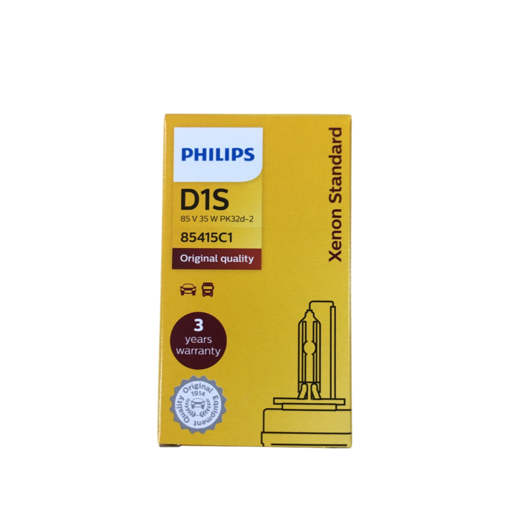 PHILIPS หลอดไฟ หน้า ซีนอน XENON ขั้ว D1S / 85V 35W Original Quality ...