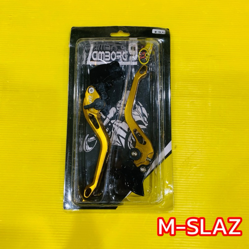 มือเบรคปรับระดับ M-Slaz สีทอง : Lamborg9 | Shopee Thailand