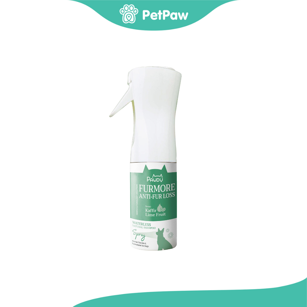 Pawdy Waterless Natural Shampoo Spray - Furmore Anti-Fur Loss มี 2 ขนาด ...