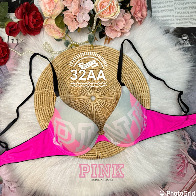 PINK Victoria’s Secret 32AA ใหม่มาก ฟองกลาง | Shopee Thailand