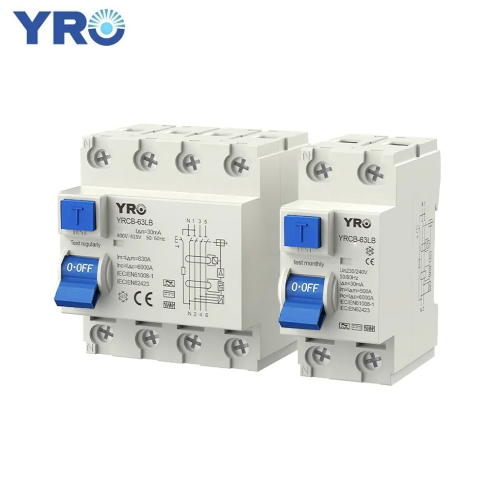 YRO YRO YRL7-63LB ELECTROMAGNETIC TYPE RCD 32A 30MA TYPE AC Breaker ...