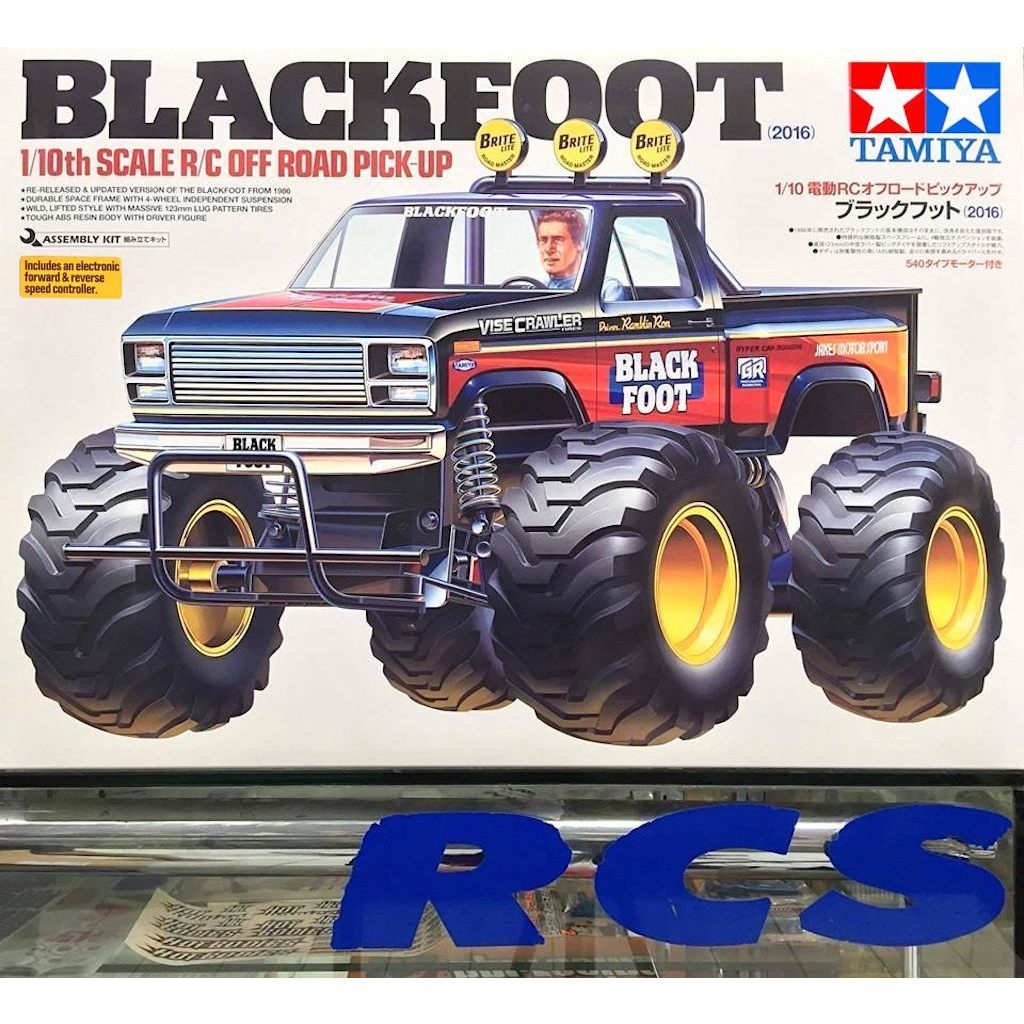 🏁 TAMIYA 58633 ชุดคิท BLACKFOOT (2016) ต้องไปสร้างและทำสีเอง | Shopee ...