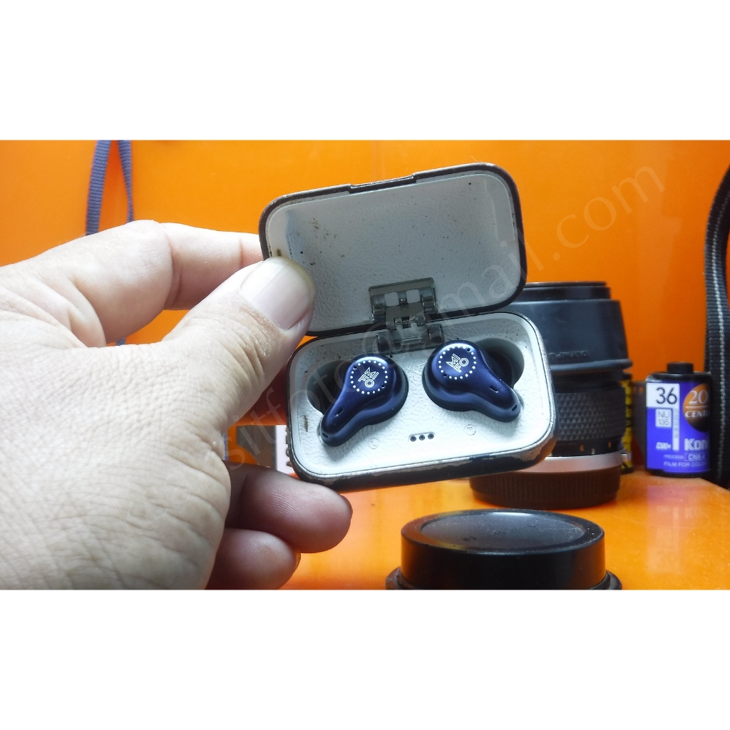 Mifo O7 (สี Indigo Blue) หูฟังไร้สาย DEEP BASSเสียงดี | Shopee Thailand