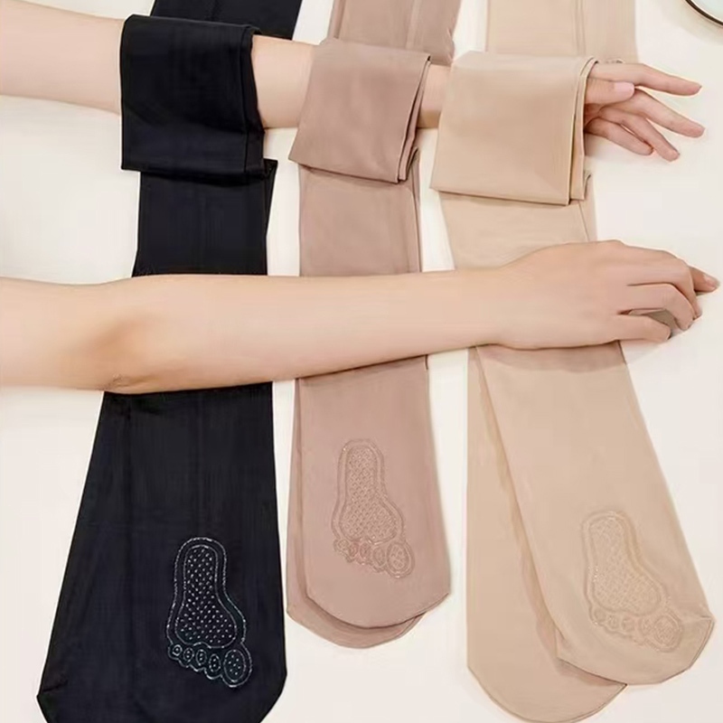 ถุงน่องขาเนียนกันแดดUV ถุงน่อง#70Dเล่นน้ำสงกรานต์ ผ้าลื่นไม่ขาดไม่เป็นขุยยืดดี ถุงน่องแบบเปิด ...