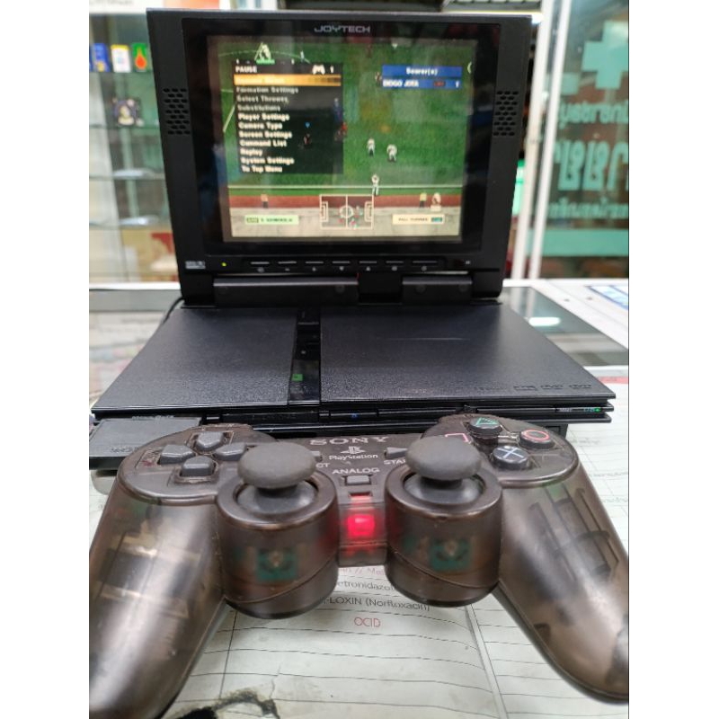 Ps 2 Screen + Ps2 Slim จอพร้อมเครื่องพกพา แถมกระเป๋า จอหายากมาก แปลง ...