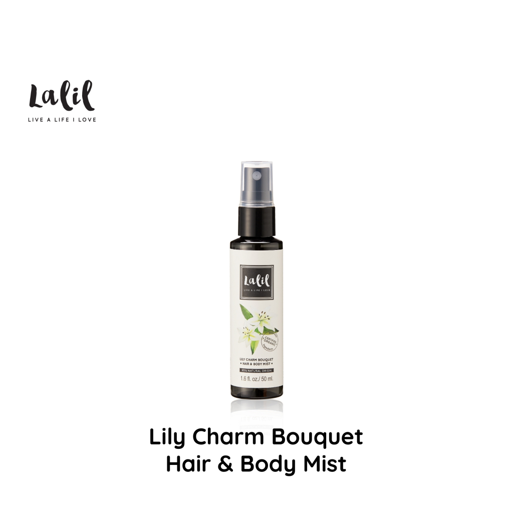 (New Arrival) Lalil Lily Charm Bouquet Hair & Body Mist 50 ml | Shopee Thailand