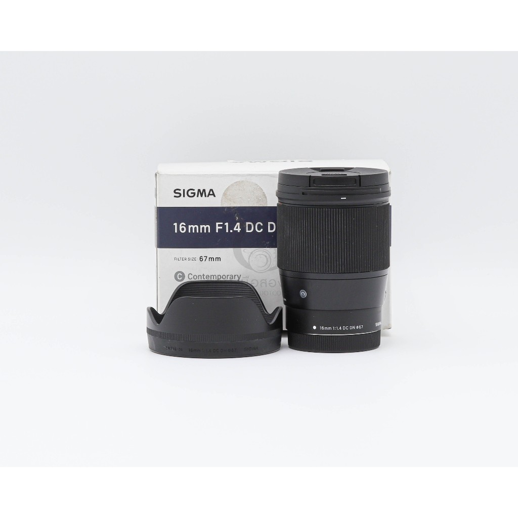 [ออกใบกำกับภาษีได้] : Sigma 16mm F1.4 DC DN for Canon EF-M Mount [รับประกัน 1 เดือน] | Shopee ...