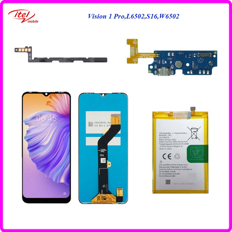 อะไหล่ iTel Vision 1 Pro,L6502,S16,W6502,สายแพร,หน้าจอ LCD.,แบตเตอรี่ ...