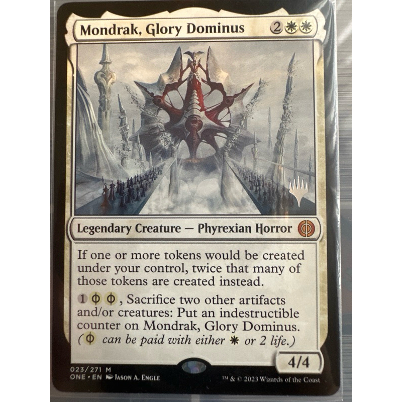 Mondrak, Glory Dominus (Promo Pack) การ์ด Magic The Gathering ของแท้ ...