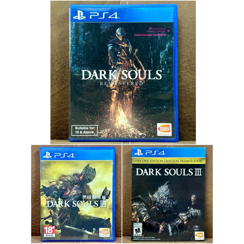 [Ps4] Dark Souls Remastered / Dark Souls 3 [มือ2] | Shopee Thailand