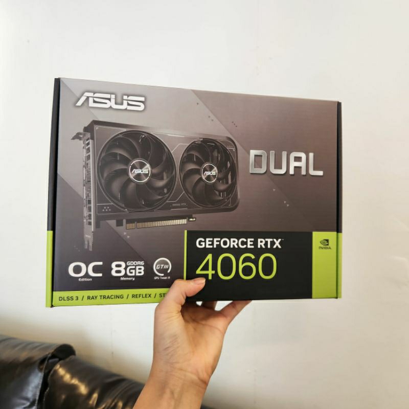 RTX 4060 ASUS GIG GALAX ของใหม่ ดำ/ขาว ปกเริ่ม เดือน 25/4/68 | Shopee ...