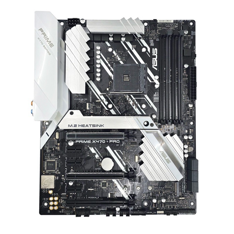 เมนบอร์ด ASUS PRIME X470-PRO DDR4 มือสอง สภาพสวย ใช้งานปกติ ประกัน 90 ...