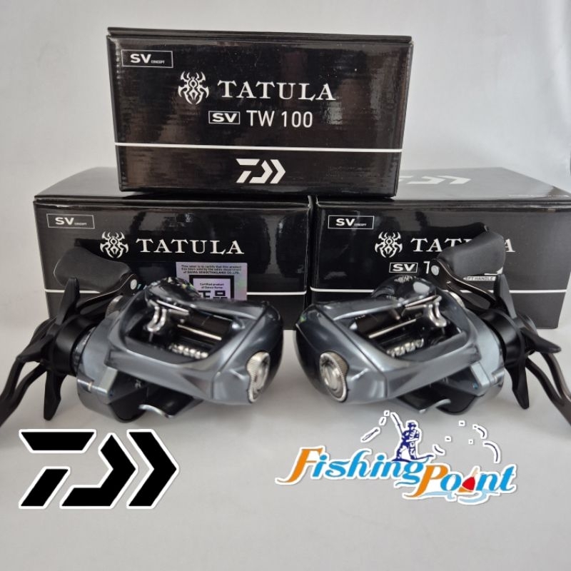 รอกหยดน้ำ Daiwa Tatula sv tw ปี 2025 100/100L/100H/100HL พร้อมใบรับประกัน | Shopee Thailand