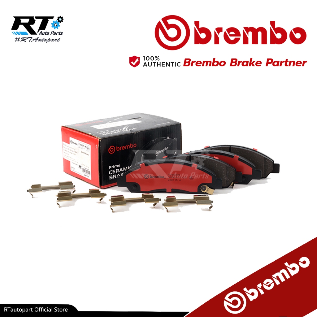 Brembo ผ้าดิสเบรคหน้า Isuzu Dmax Mu7 ปี03-11 Chevrolet Colorado ปี04-11 2wd 4wd | ผ้าเบรค P34 ...