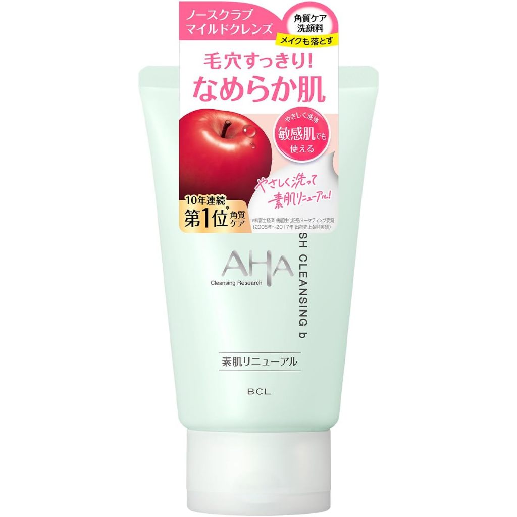 Bcl Cleansing Research AHA Whipped Clear Cleanser 120 ml โฟมล้างเมคอัพผสม AHA | Shopee Thailand
