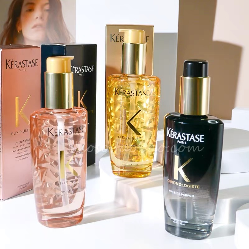 เซรั่มบำรุงเส้นผมKerastase Chronologiste Huile de Parfum /Elixir Ultime ...