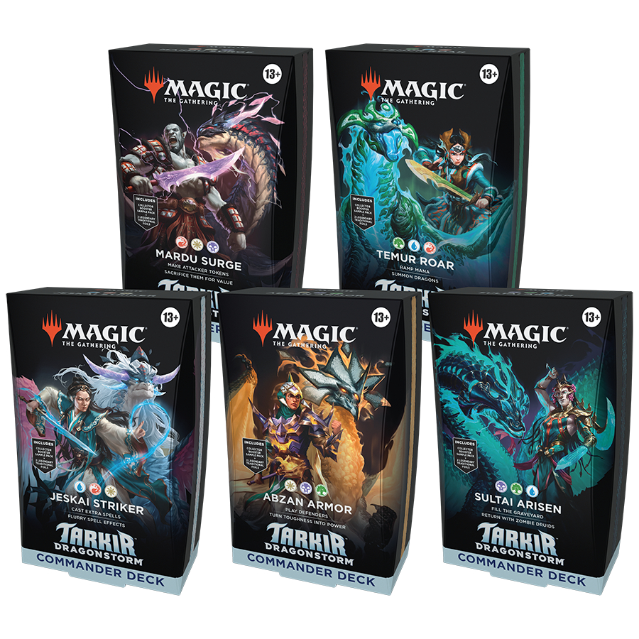 MTG / Tarkir Dragonstorm Commander Decks | Shopee Thailand