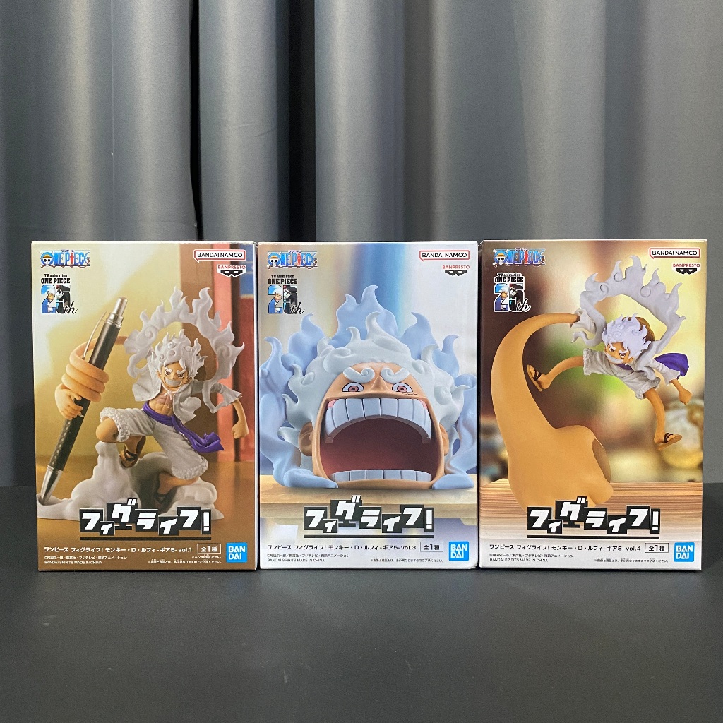 [**พร้อมส่ง**] One Piece Fig Life! Monkey D Luffy Gear 5 (ของแท้ Lot.JP ...