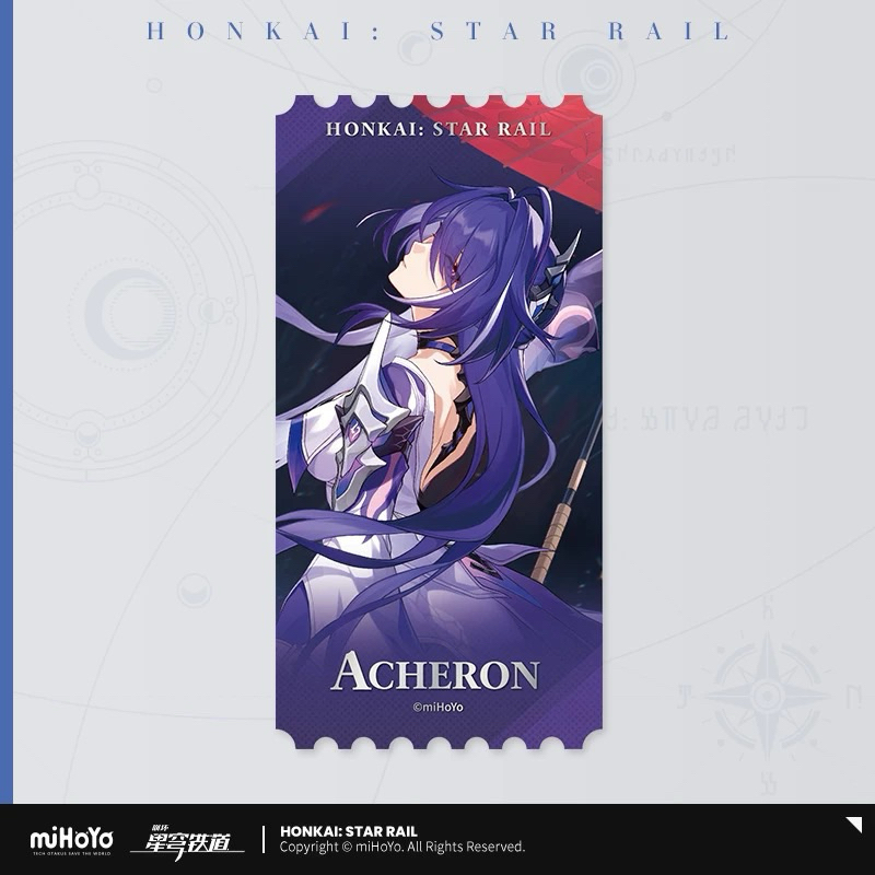 [ขาย][Honkai Star Rail] Ticket card Acheron- การ์ดทิกเก็ตการ์ดโยมิ อาเช ...