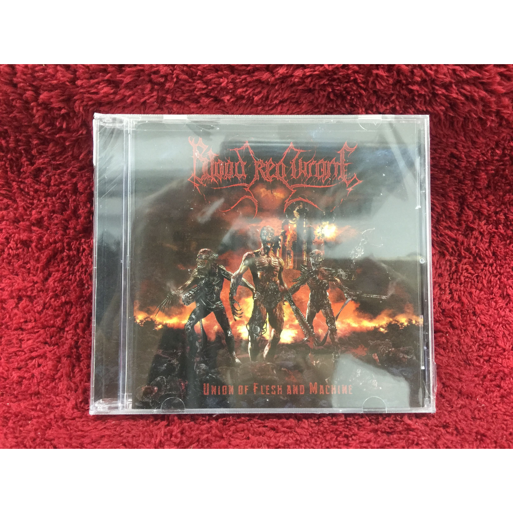 CD เพลงสากล Blood Red Throne – Union Of Flesh And Machine สภาพตามรูปปก ...