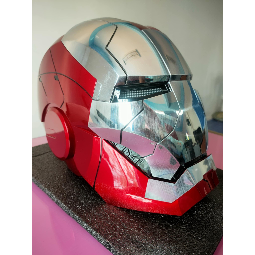 หมวก Iron Man Auto King MK5 Helmet พร้อมรีโมทคำสั่ง | Shopee Thailand