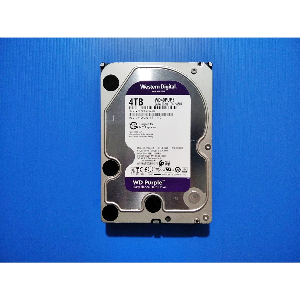 HDD SEAGATE หรือ WESTERN 4TB 3.5" SATA-3 64 MB 5400 -7200 RPM ( คละรุ่น ...