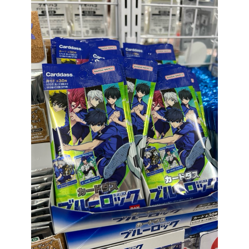 🌈พร้อมส่ง Carddass Blue Lock ซองสุ่มการ์ดบลูล็อค 1ซองได้การ์ด3ใบ ซองละ ...