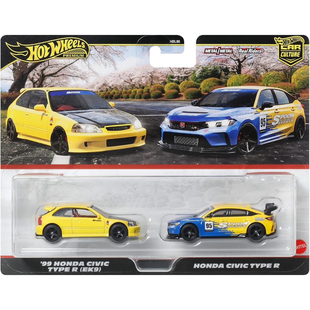 Hotwheels Premium | PACKS 2 HONDA CIVIC TYPE R SPOON สเกล 1:64 | Shopee ...