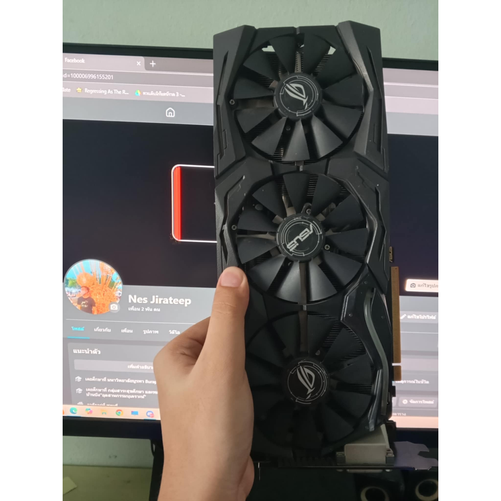 การ์ดจอ ROG-STRIX RX480 8G (ต่อไฟ 8 พิน) | Shopee Thailand