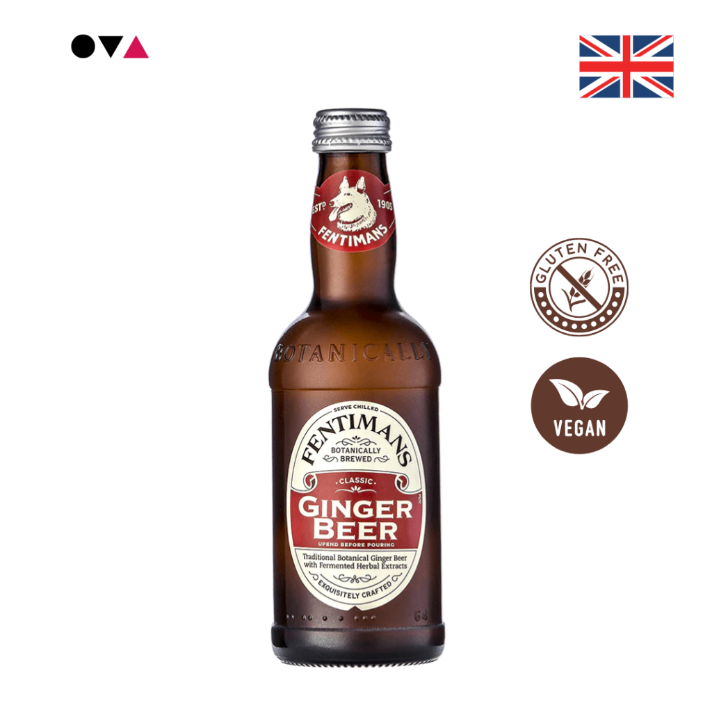 Fentimans Ginger Beer 275ml Soft Drink เครื่องดื่มโซดารสชาติ ขิง ...