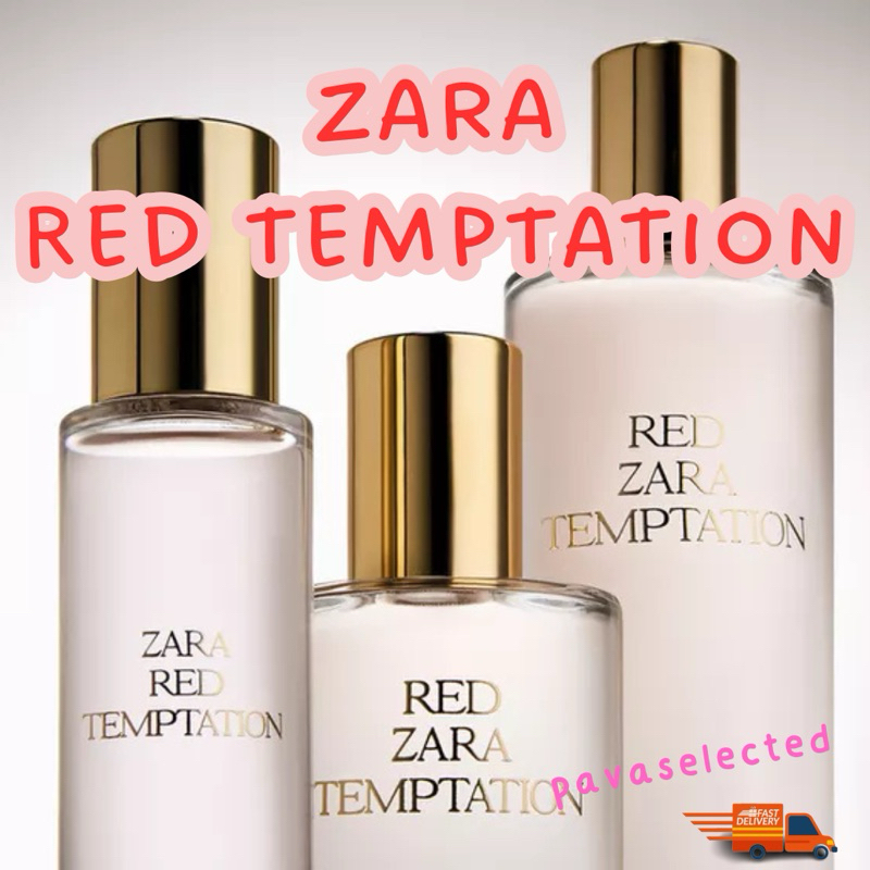 Zara Red Temptation EDP Eau de parfum | Shopee Thailand