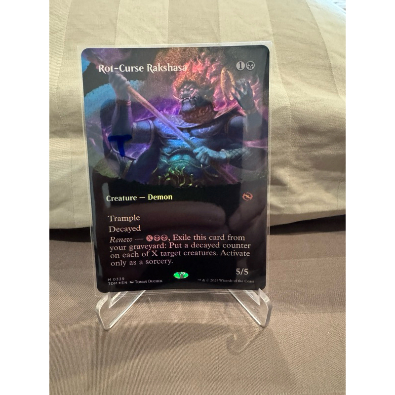 MTG Tarkir: Dragonstorm Variants Foil: Rot-Curse Rakshasa (0339 ...