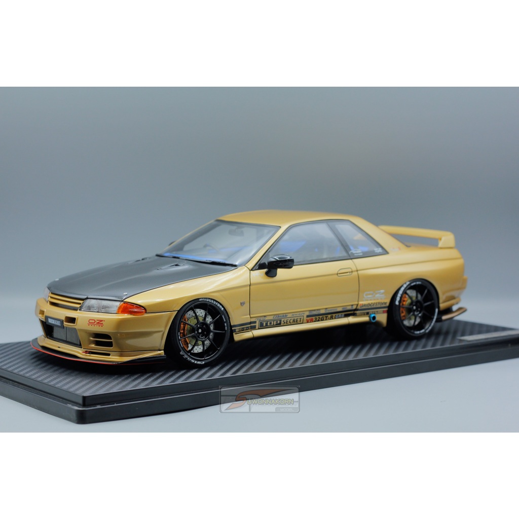 IGNITION MODEL 1/18 TOP SECRET GT-R (VR32) Gold | Shopee Thailand