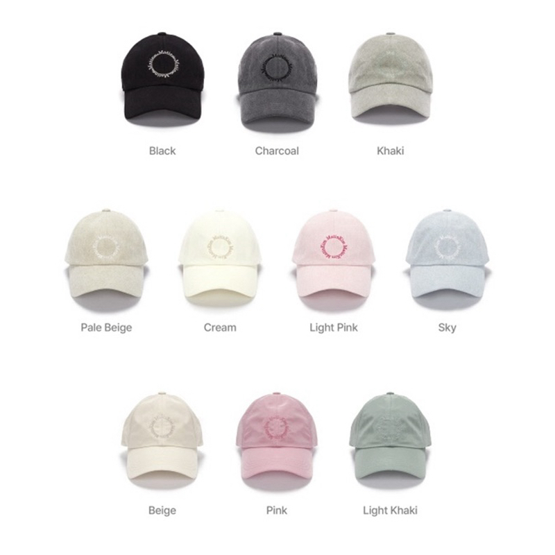 พร้อมส่ง matin kim - macaron logo ball cap | Shopee Thailand
