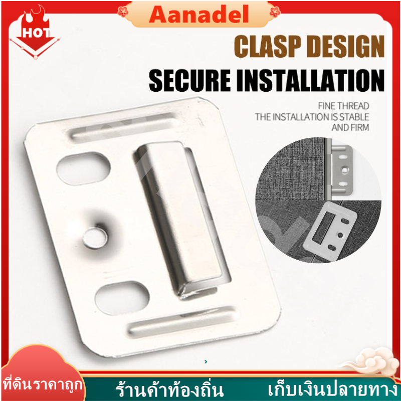 🟣100ชิ้น คลิปล็อคไม้ระแนง WPC cho รับยึดแผ่นWPCแบบCหรือR แตนเลสแผงผนัง ...