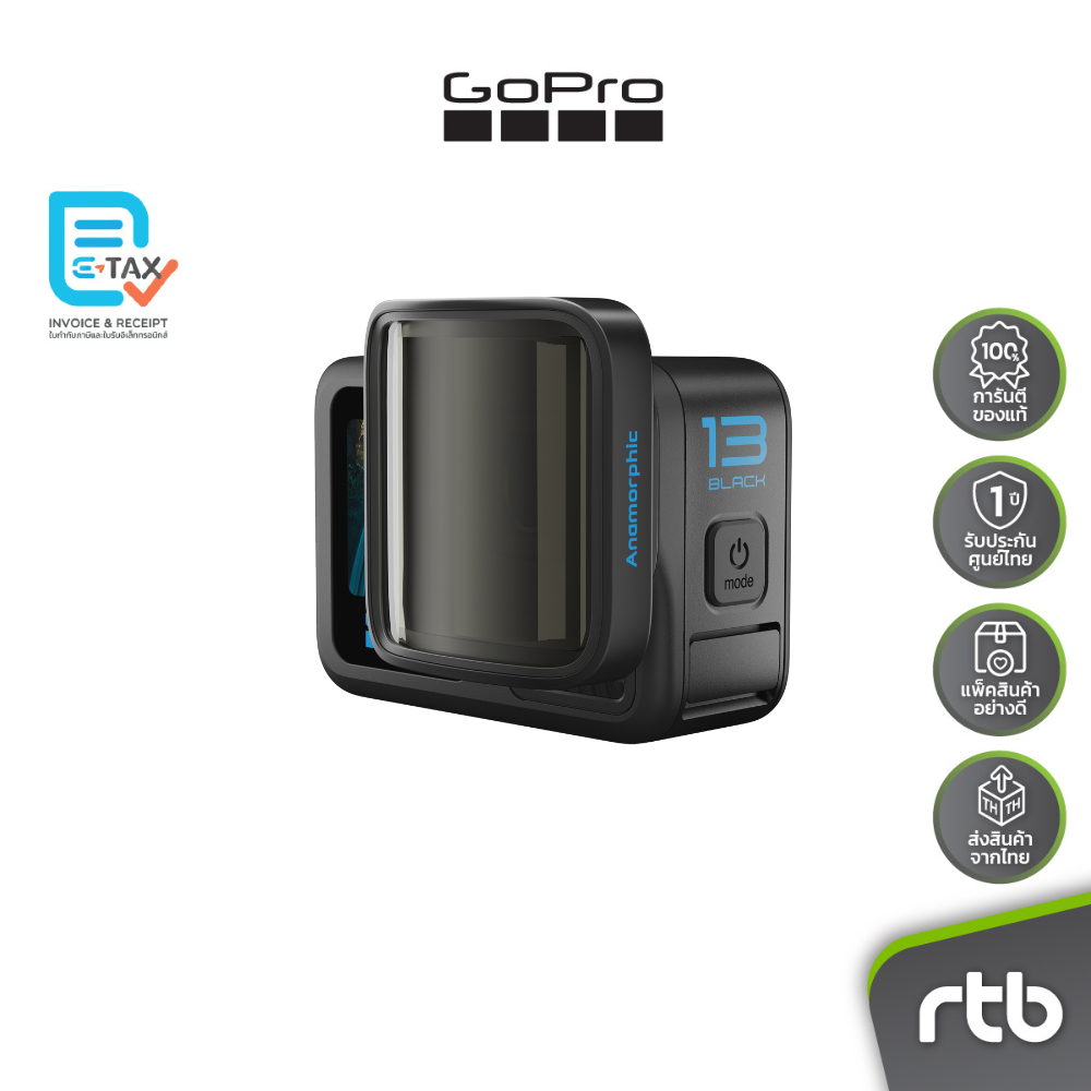 GoPro HB Series Lenses - Anamorphic Lens Mod เลนส์เสริมมุมมอง Cinematic ...