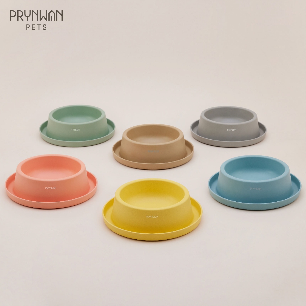 PRYNWAN Pets - Bamboo Bowl ชามอาหารสัตว์เลี้ยง ขนาด 600 ML | Shopee ...