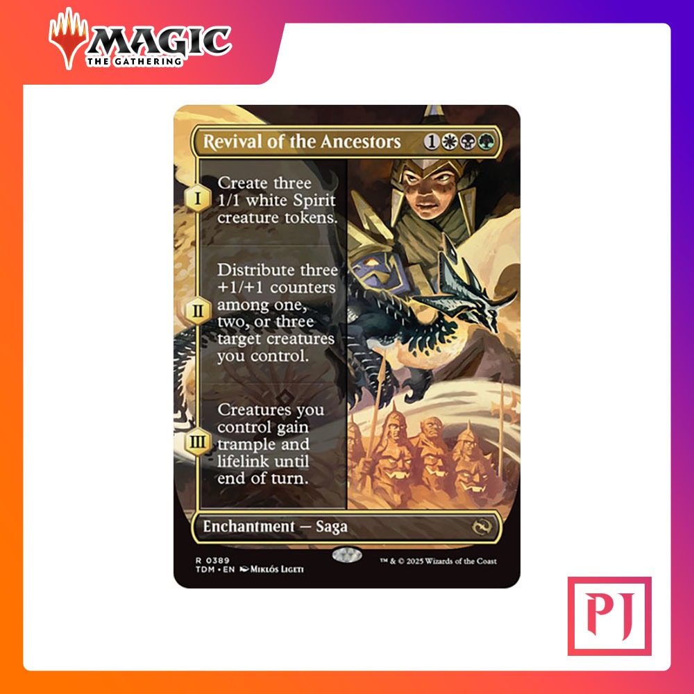 [MTG] Revival of the Ancestors (Borderless) [TDM] [MULTI] [RARE ...