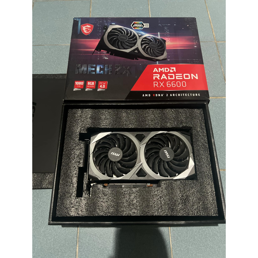 RX6600 8GB Msi Mech ราคาสุดคุ้ม | Shopee Thailand