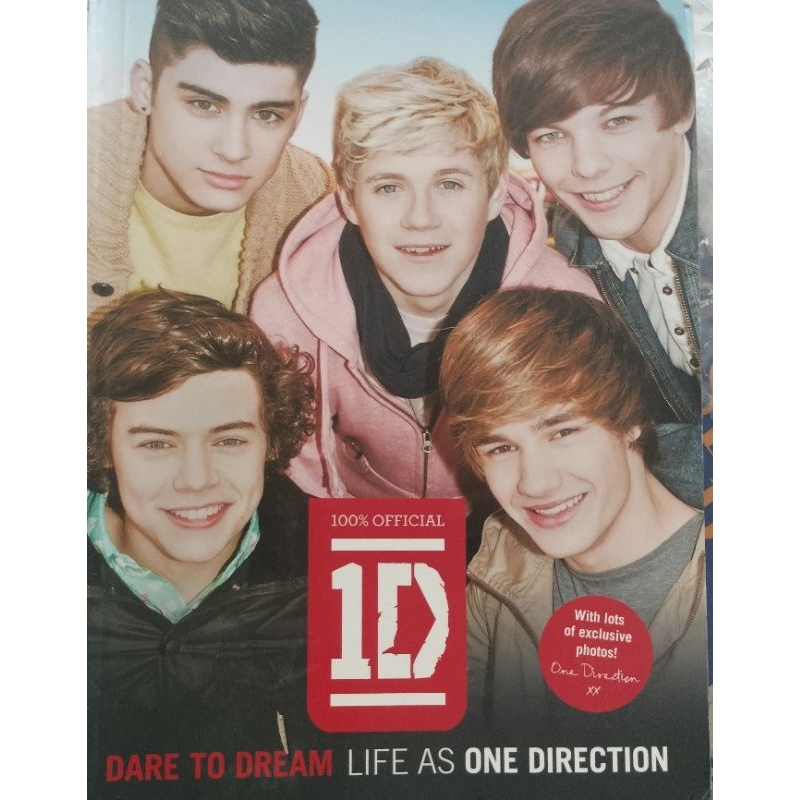 100℅ Official 1D Dare to Dream Life as One Direction หนังสือภาษาอังกฤษ ...