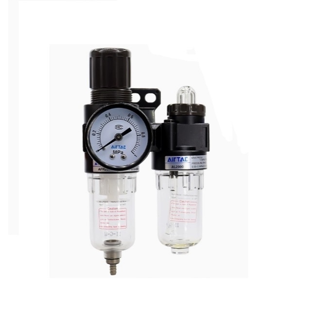 AIRTAC ชุดกรองลม AFC20001 ขนาดเกลียว1/8 รุ่นตัวปรับแรงลม กรองลมดักน้ำ ปรับลม Air Filter ...