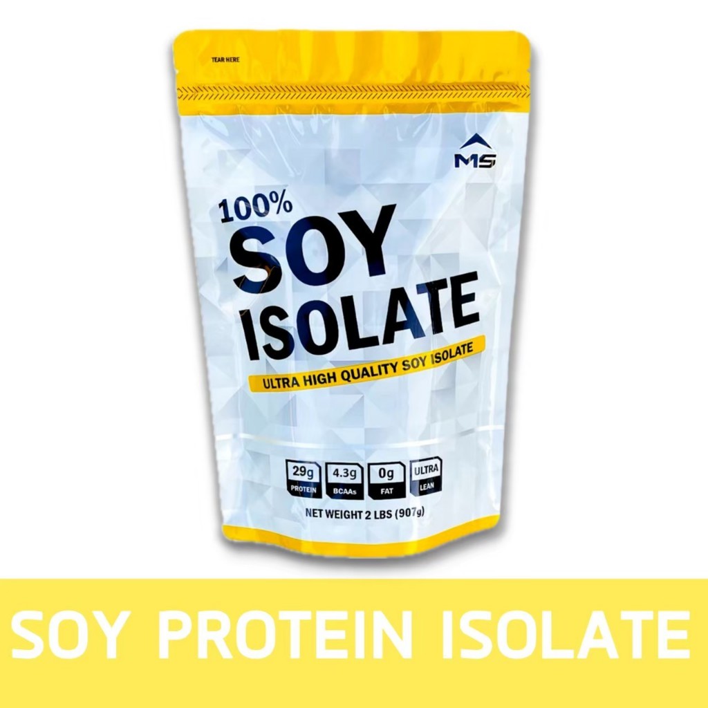 MS SOY PROTEIN ISOLATE ซอยโปรตีน ถั่วเหลือง โปรตีนพีช แพ้ WHEY ทานได้ ...