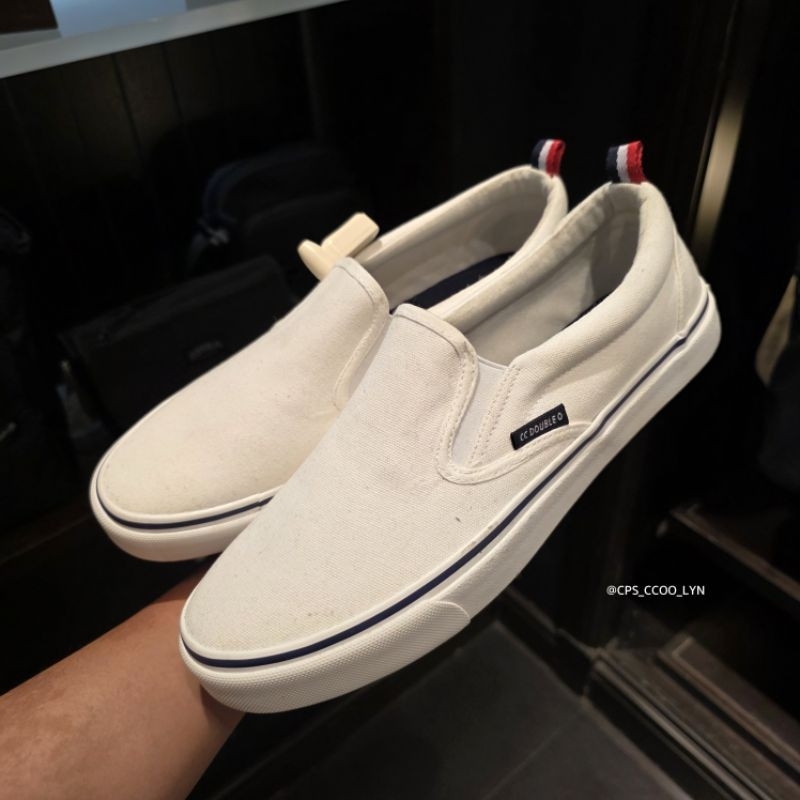 🛍 รองเท้าสลิปออนผู้ชาย CC DOUBLE O CCOO คอลใหม่ล่าสุด ของแท้💯% จัดส่ง ...