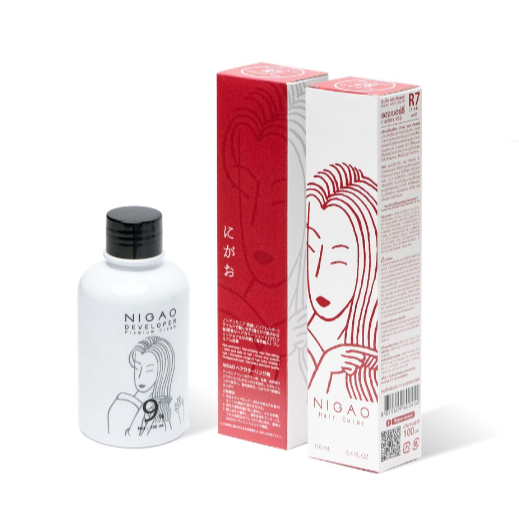 [ฟรี Developer9%] NIGAO Hair Color Fashion R7 Cherry Red | นิกาโอะ ครีมเปลี่ยนสีผม สีย้อมผม สี ...