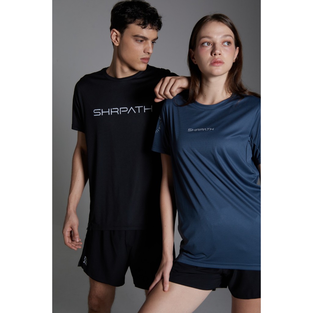 SHRPATH เสื้อวิ่ง UNISEX มีแขน ผ้าโปร่ง ระบายอากาศดี ทรงสวย ใส่ซ้อมได้ ...
