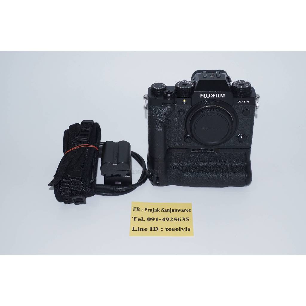 Body กล้อง Fuji XT-4 พร้อม Battery Grip สภาพสวย | Shopee Thailand